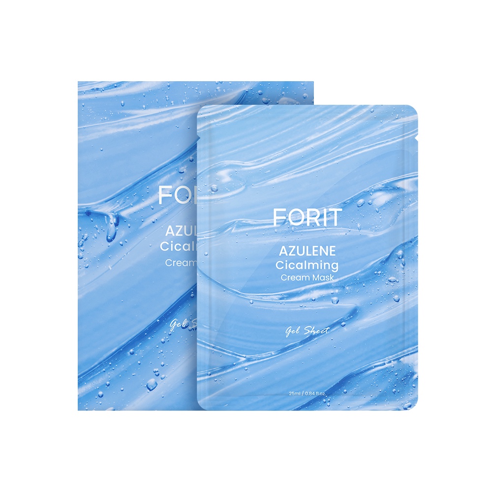 [FORIT] Azulene Cicalming Mask 10 sheets (25ml) | Shopee Malaysia