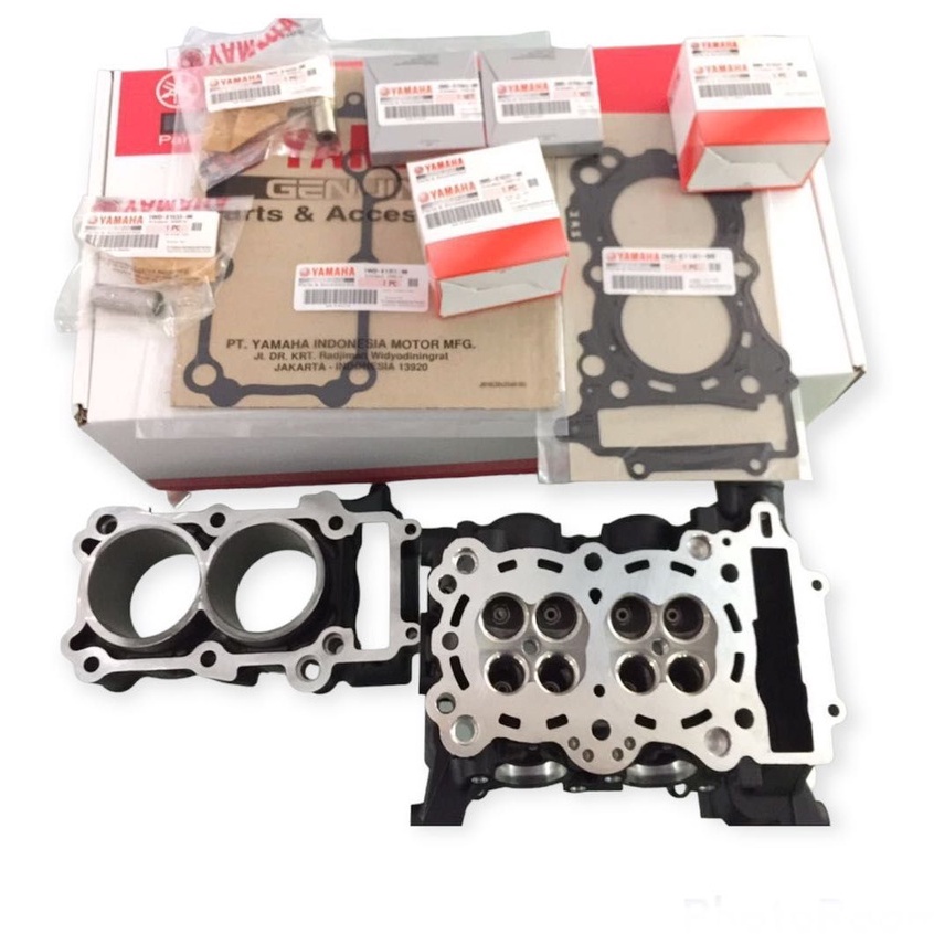 R3 CYLINDER BLOCK SET + HEAD ONLY 100% ORIGINAL YAMAHA 2MS-WE13E-00 ...
