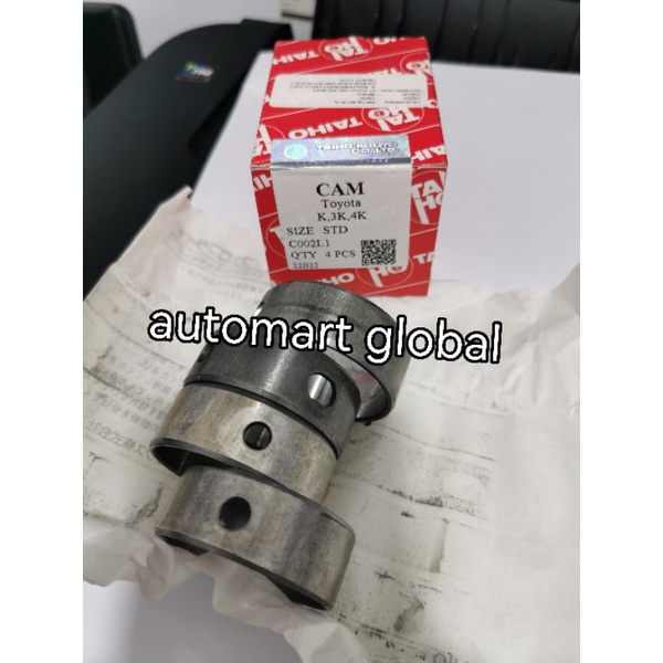 Metal camshaft axle valve kijang 3k 4k 5k 7k taiho japan set 4pc | Shopee Malaysia