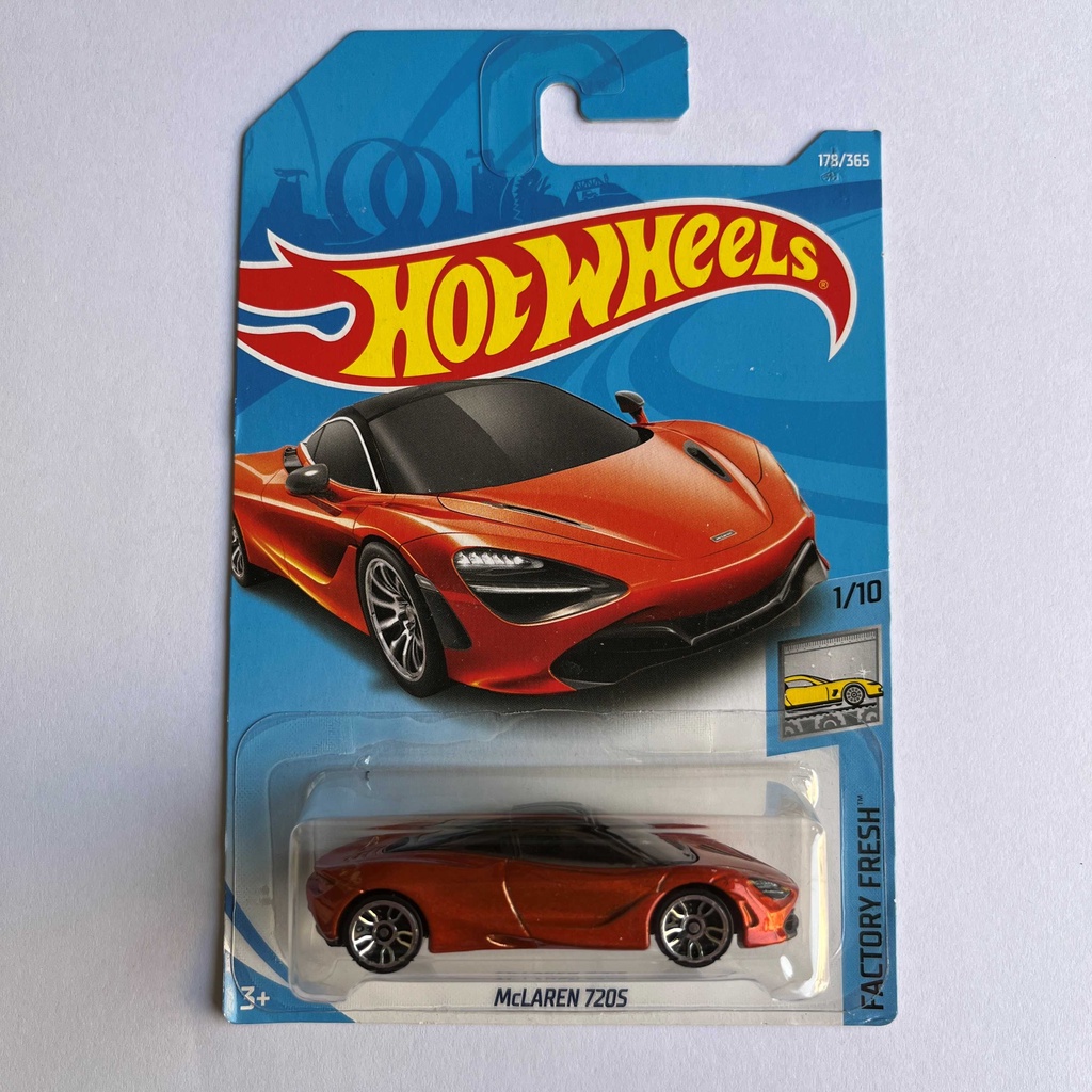 Hot Wheels McLaren 720S | FACTORY FRESH | Bronze | 1:64 Scale | Shopee ...