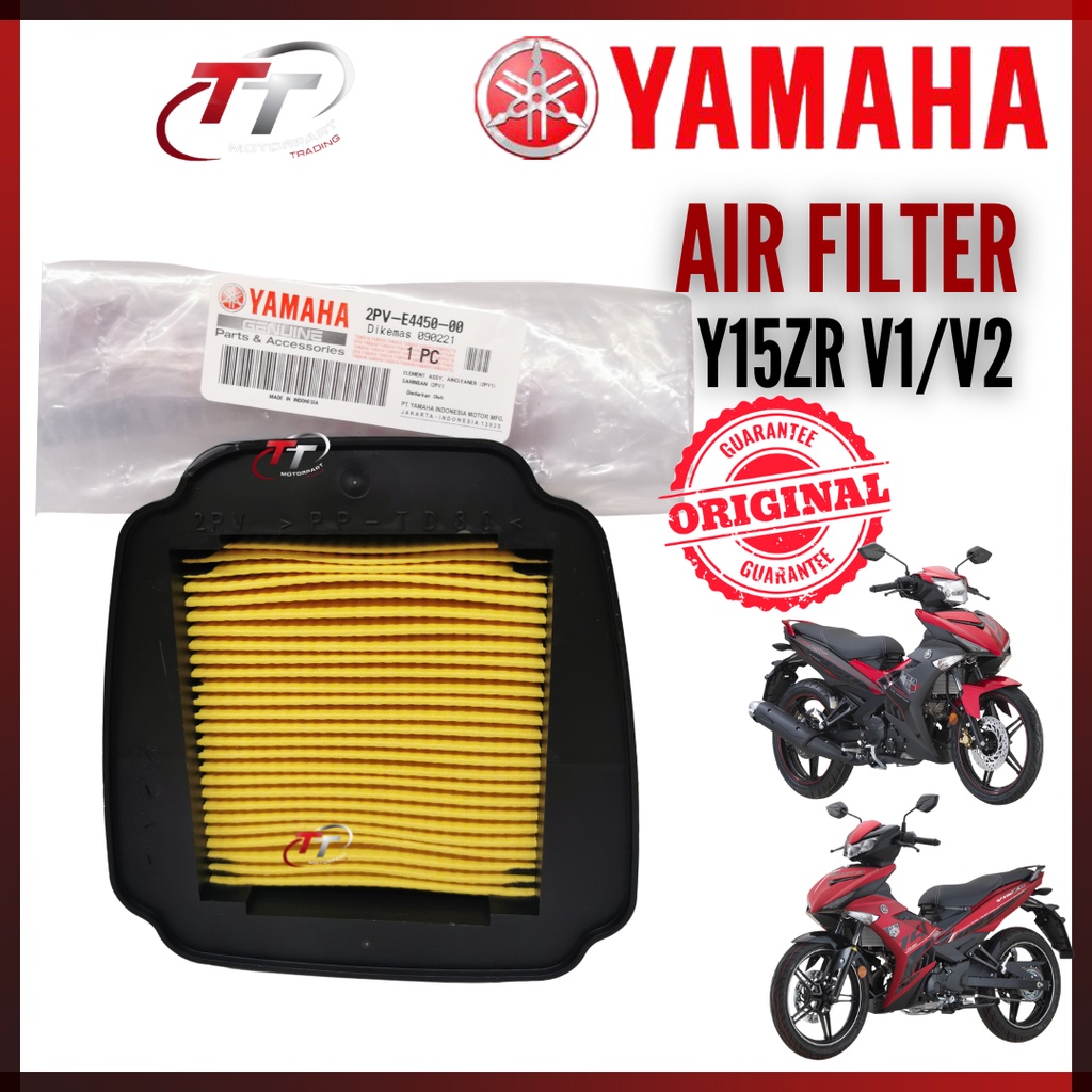 YAMAHA Y15ZR Y15 EXCITER 150 AIR FILTER CLEANER ELEMENT ANGIN PENAPIS ...