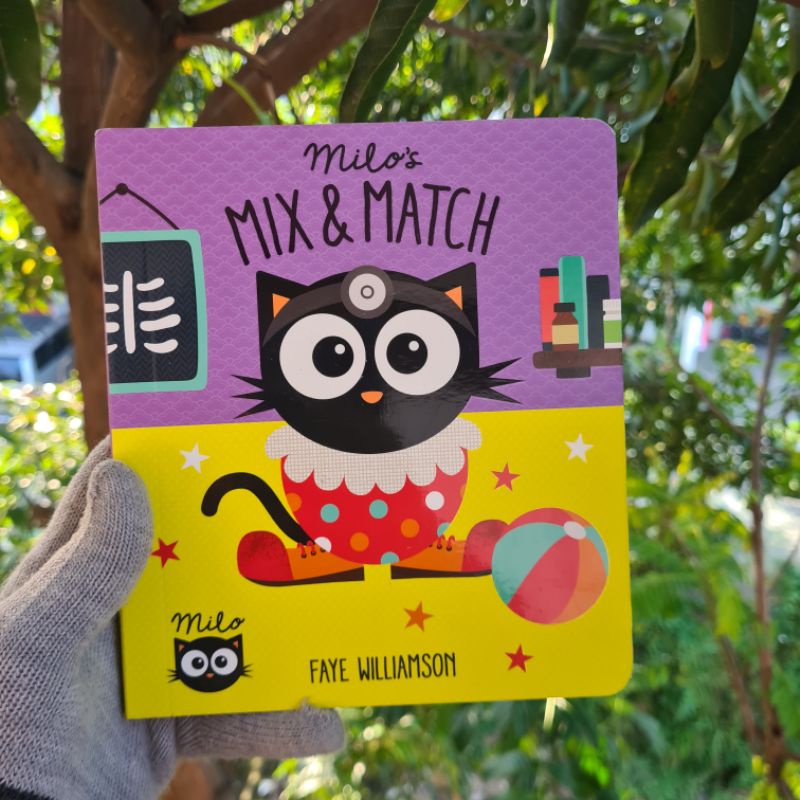 Milo's MIX AND MATCH (Children's book: Board book) | Shopee Malaysia