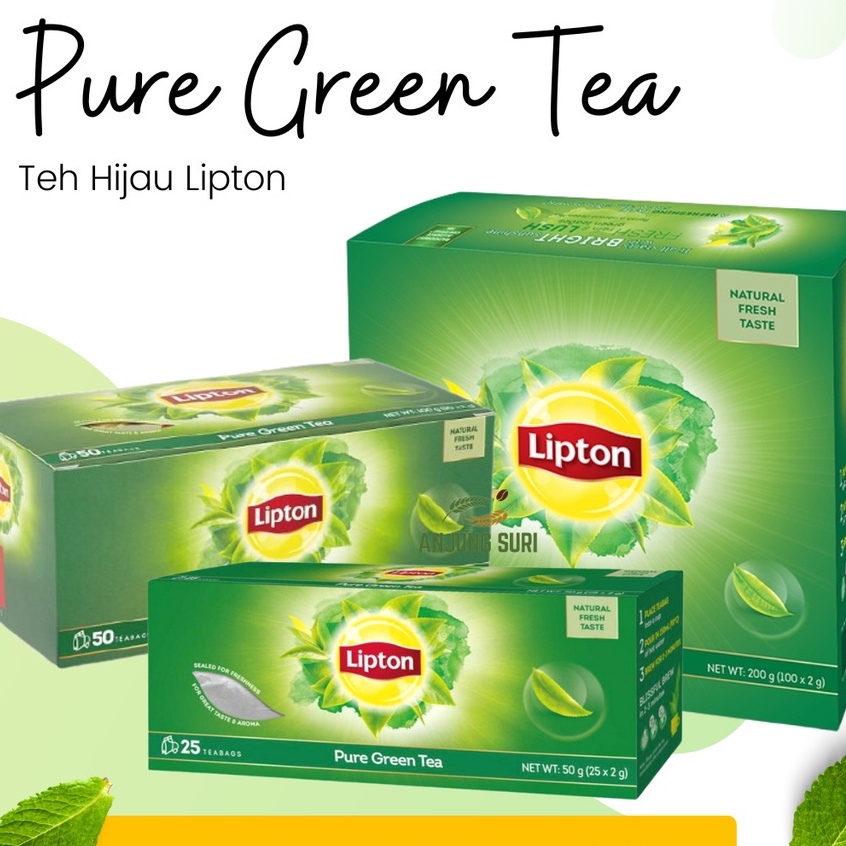 Lipton Pure Green Tea Teh Hijau Lipton | Shopee Malaysia