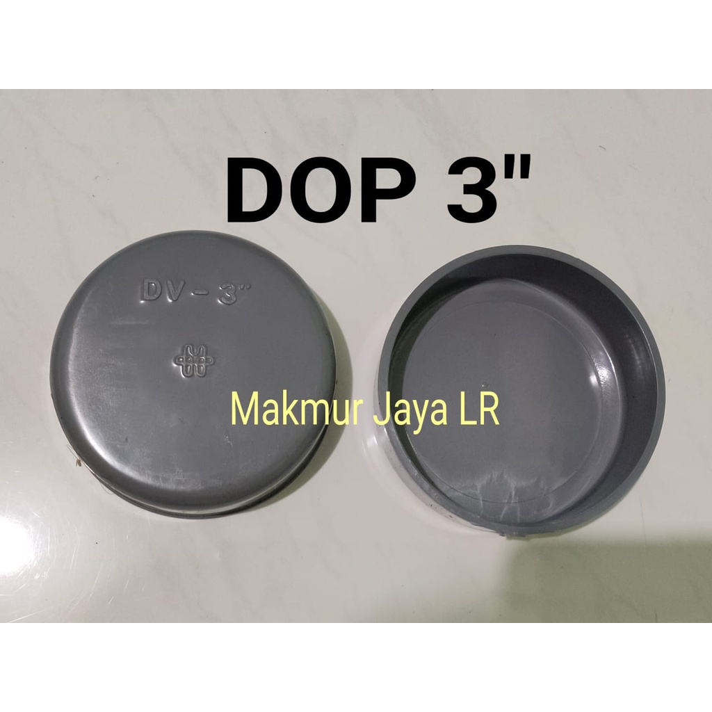 Dop 3 inch PVC Pipe Cover 3" Plain Without Thread / END CAP 3 dem / PVC ...