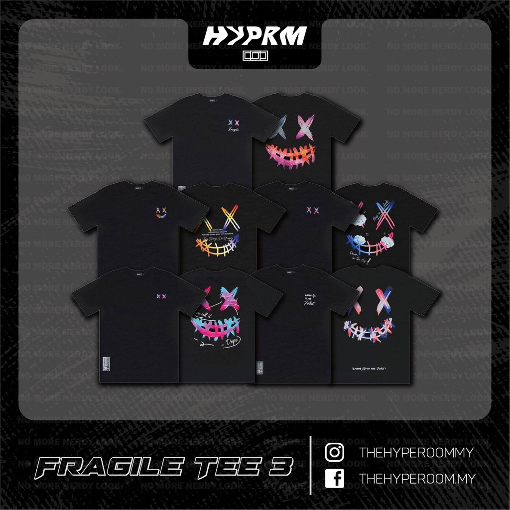 FRAGILE Joker Clown Tee Collection 3 | Shopee Malaysia