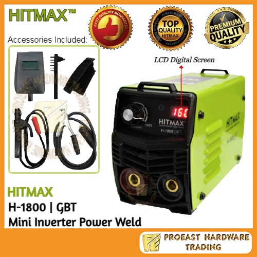 HITMAX [ H-1800 | GBT ] - Mini Inverter Power Weld | Shopee Malaysia
