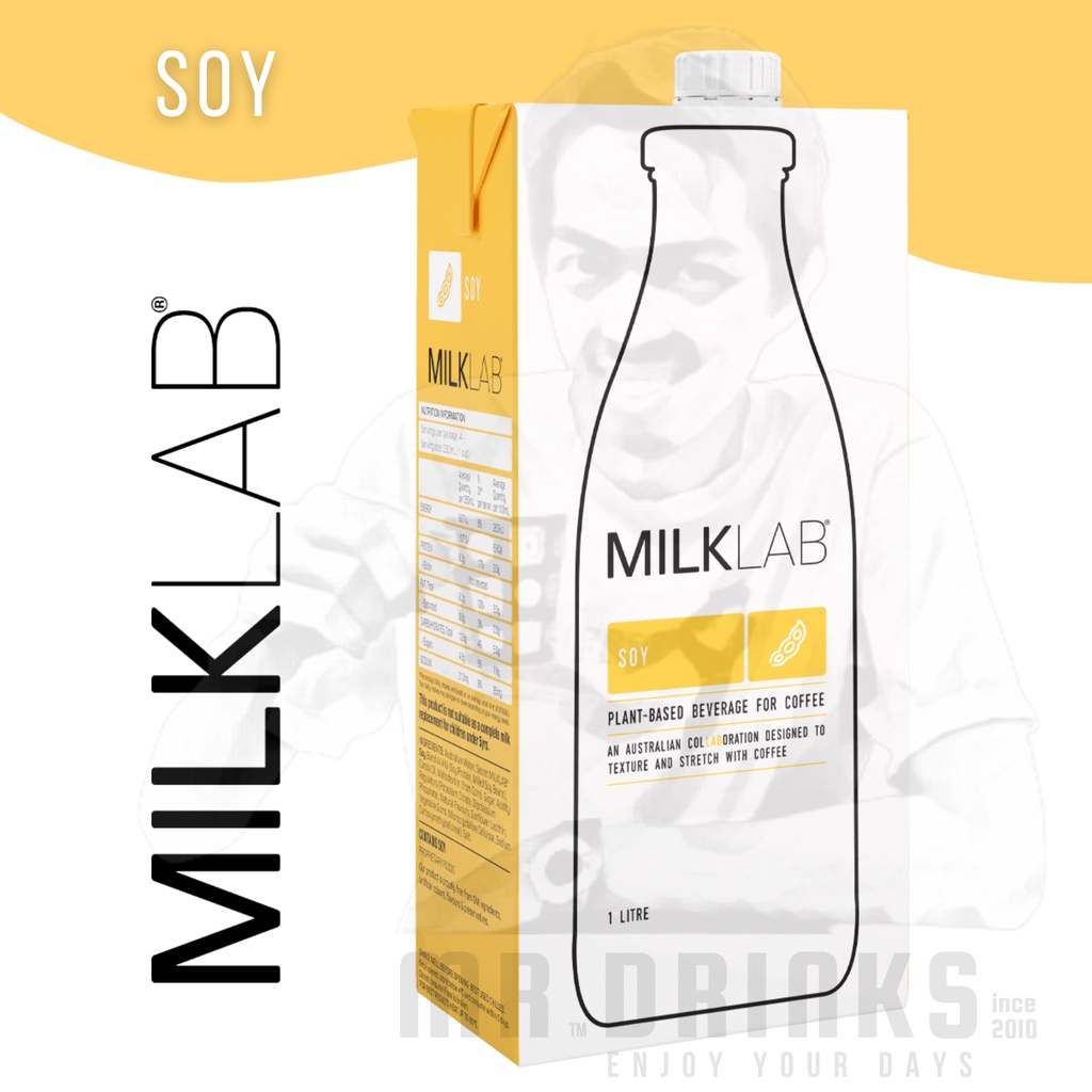MRDrinks MILKLAB Soy Milk UHT Barista Milk for Coffee & Tea | Susu ...