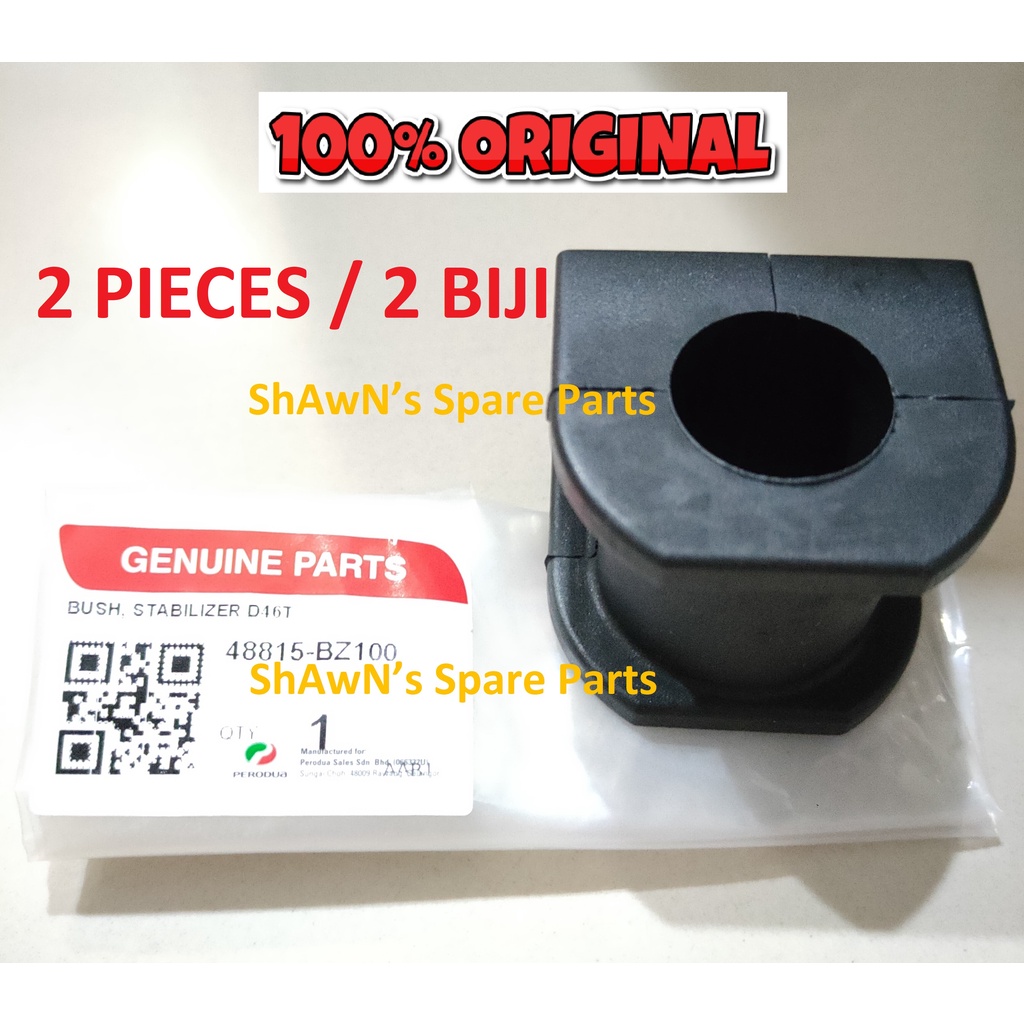 1 Pair 2pcs Original Stabilizer Bar Bush Perodua Alza 2009-2022 Front ...