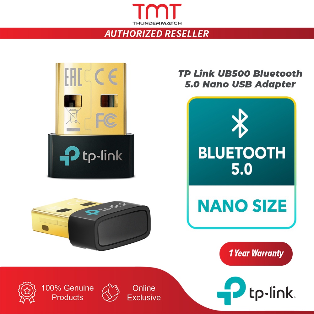 Tp Link Ub500 Bluetooth 5 0 Nano Usb Adapter Shopee Malaysia
