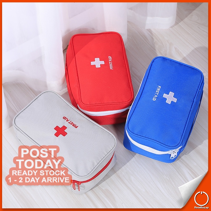 𝐖𝐀𝐓𝐄𝐑𝐏𝐑𝐎𝐎𝐅 First Aid Kit Bag Outdoor Travel Rescue Medical Supply Storage Organizer Pouch Beg ...