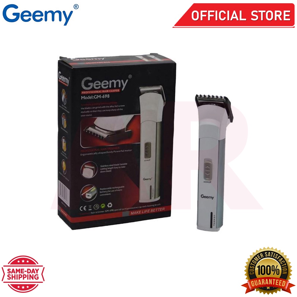Geemy GM 698 Hair Clipper Rechargeable Hair Trimmer Men Beard Trimmer ...