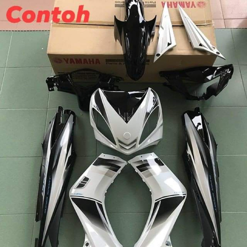 COVERSET LCV1 HITAM PUTIH | Shopee Malaysia