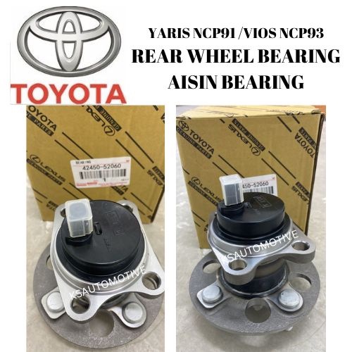 ORIGINAL KOYO JAPAN REAR WHEEL HUB BEARING TOYOTA VIOS NCP93/YARIS ...