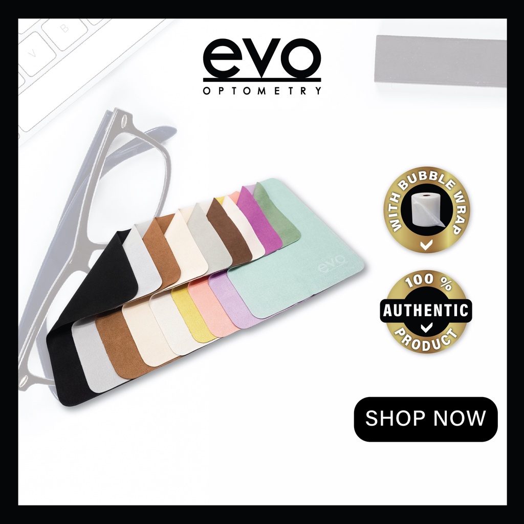 evo High Quality Microfibre Cleaning Cloth Wipes Spectacle Lens ...
