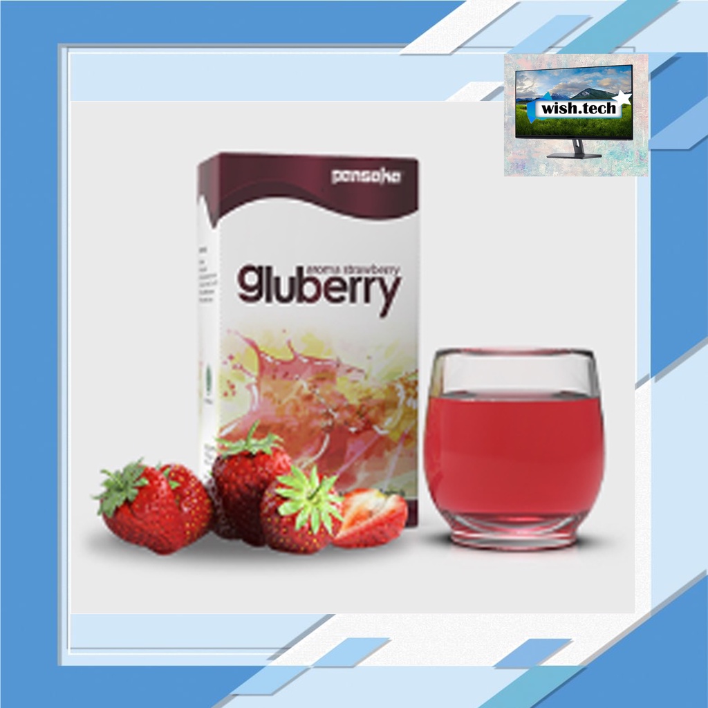 Original Gluberry Pansaka Collagen Drink 100g | Shopee Malaysia