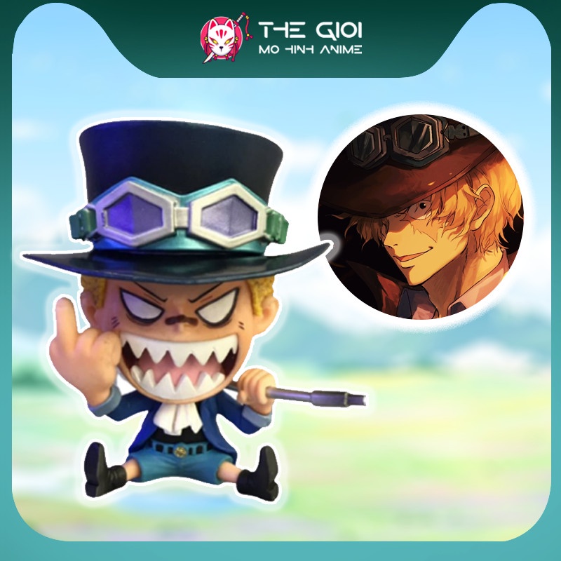 Pirate King Model figure one piece Sabo Chibi 10 cm High - one piece ...