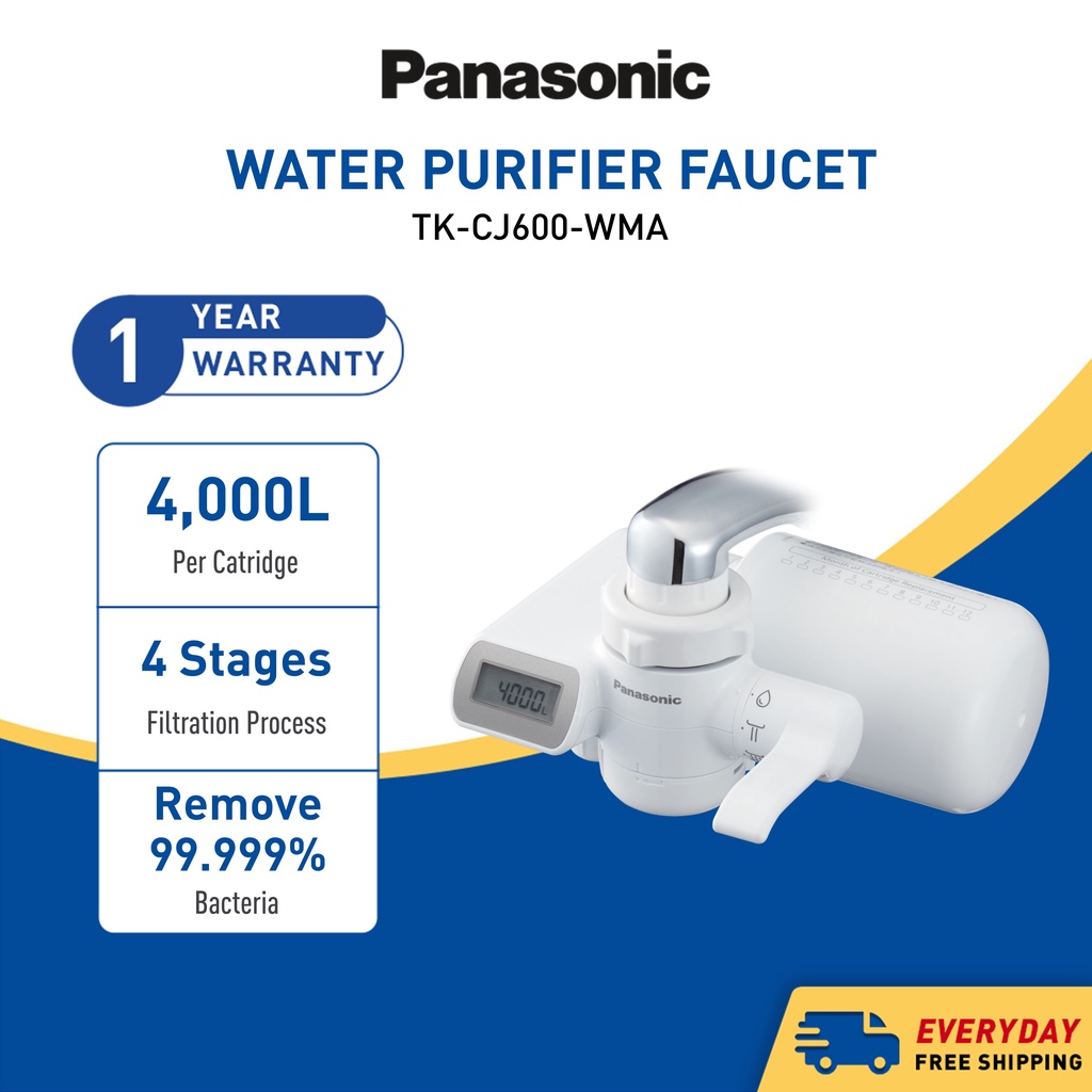 Panasonic Faucet Water Purifier With Long Lasting Microclear 4000 ...