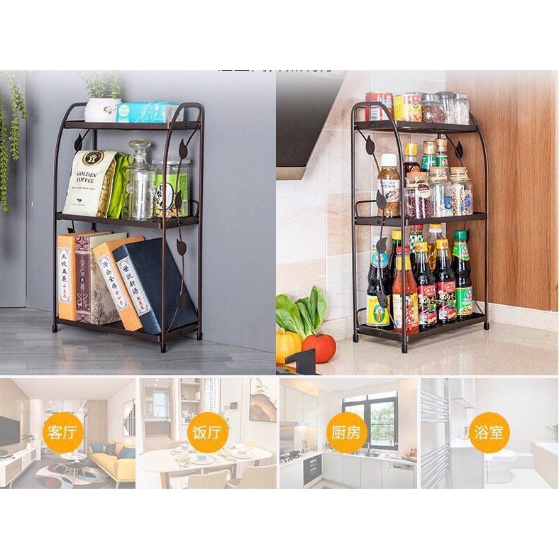 💥READY STOCK💥 Multi Function Rak Besi 3 Tier Dapur/Steel Multi function ...