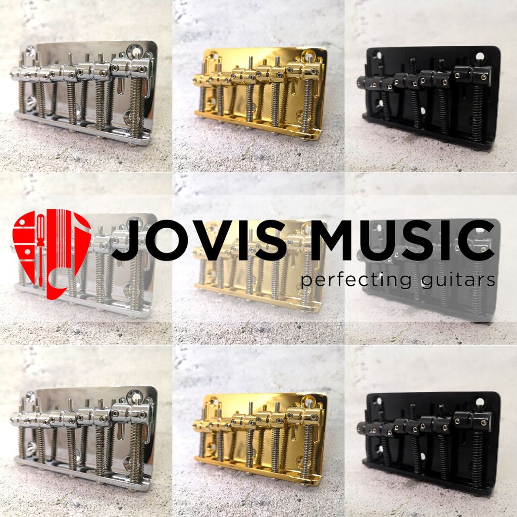 205B-5 GOTOH VINTAGE STYLE GUITAR & BASS BRIDGE (READY STOCK) | Shopee Malaysia
