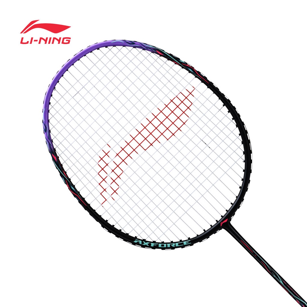 LI-NING AXFORCE 9 BADMINTON RACQUET BLACK/PURPLE - AYPS077-1 | Shopee ...