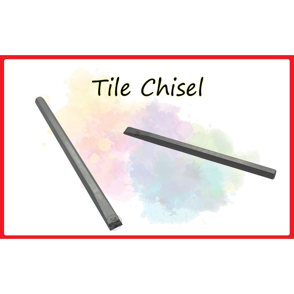 1 4 5 16 3 8 Tile Chisel Mosaic Chisel Concrete Chisel Flat Pahat Tile