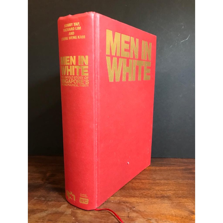 (HB) Men In White by Lee Kuan Yew (Missing Dust Jacket) | Shopee Malaysia