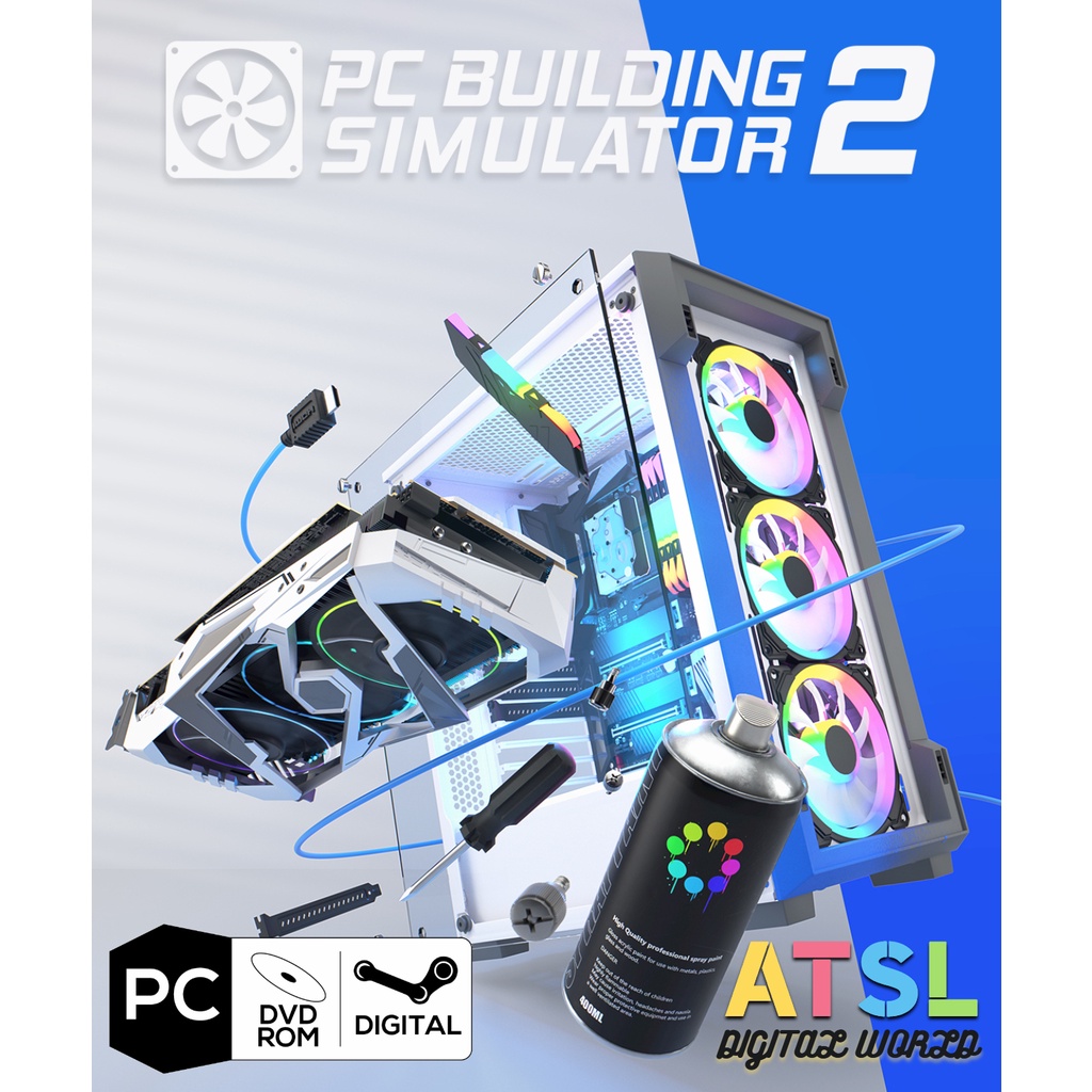 [Original PC Game] PC Building Simulator 2 (v1.12.13) | Shopee Malaysia