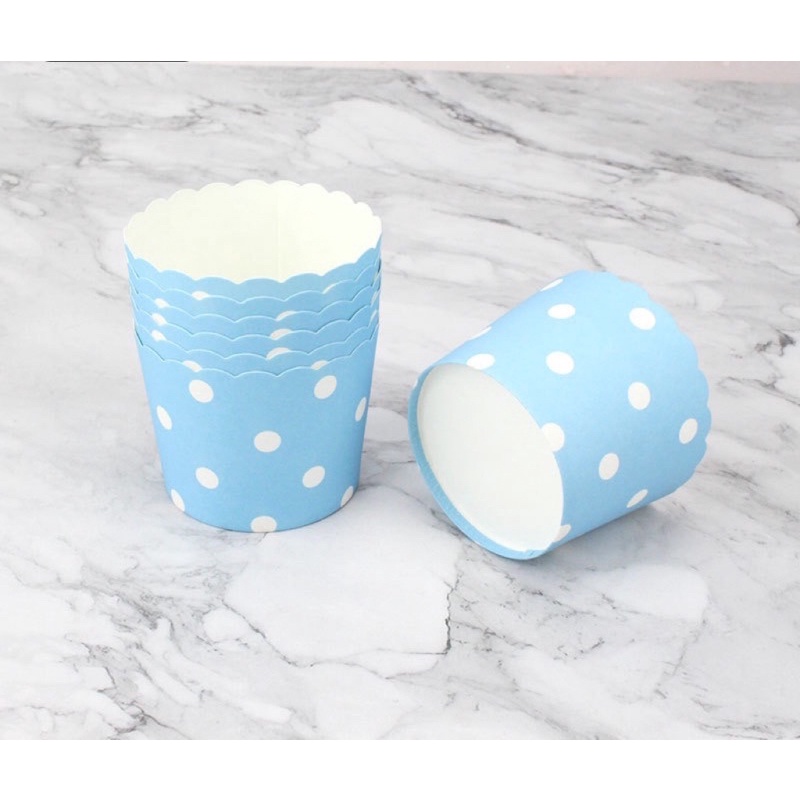 50+-pcs Paper Cup Muffin Cupcake Cup Small Size Bekas Kek Cupcakes Cups ...