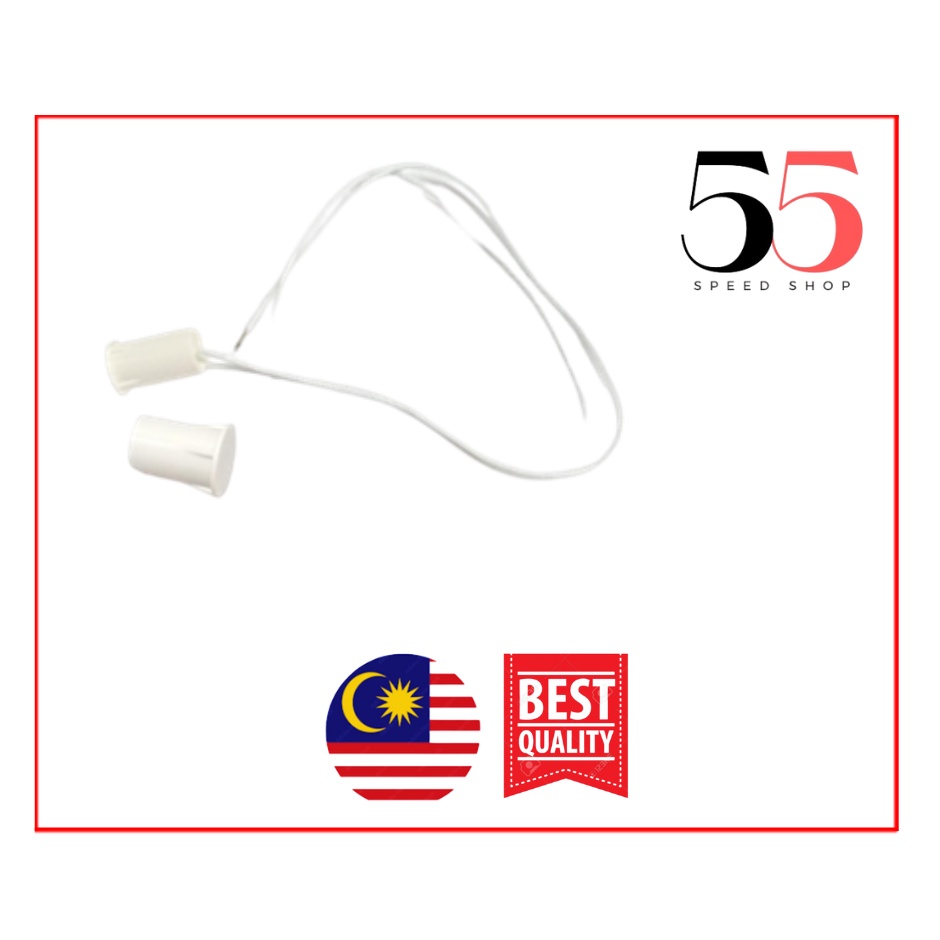 Alarm Concealed Recessed Magnetic Door Contact Sensor | Shopee Malaysia