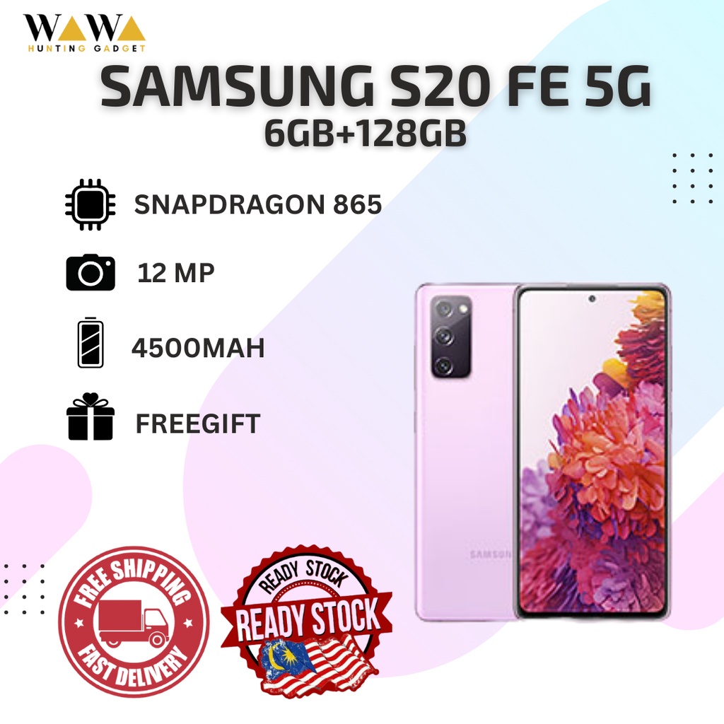 💥 [Ready Stock] SAMSUNG S20 FE 5G 6GB RAM + 128GB ROM (SECOND HAND ...