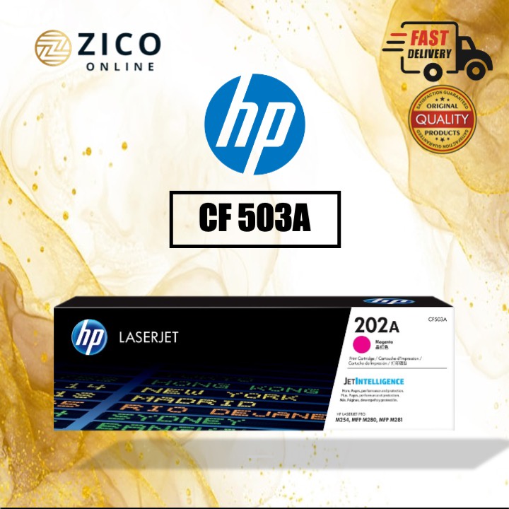 HP 202A Magenta LaserJet Original Toner Cartridge (CF503A) | Shopee ...