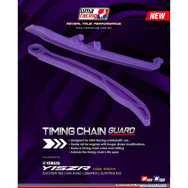 Y15 ZR Y15 V1 V2 UMA RACING TIMING CHAIN GUARD TENSIONER GUARD [+6MM ...