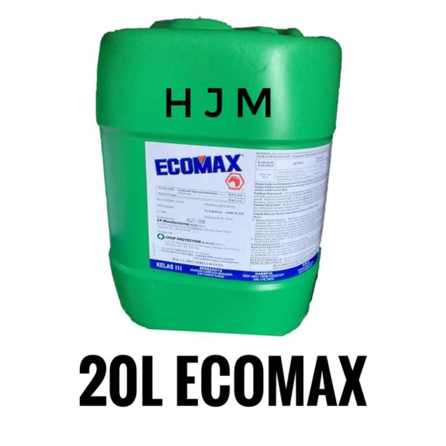 ECOMAX 20 LITER Racun Rumput Glyphosate 41% | Shopee Malaysia