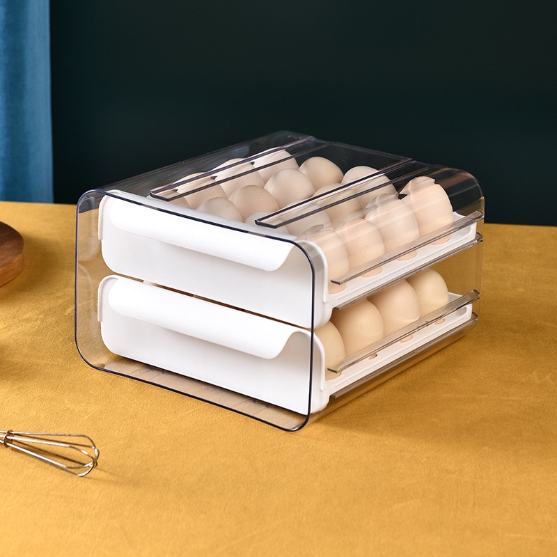 egg box container egg tray bekas telur 2 tier | Shopee Malaysia
