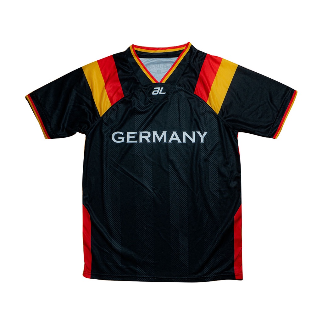 AL GERMANY 22 MEN'S FANS JERSEY BLACK | Shopee Malaysia