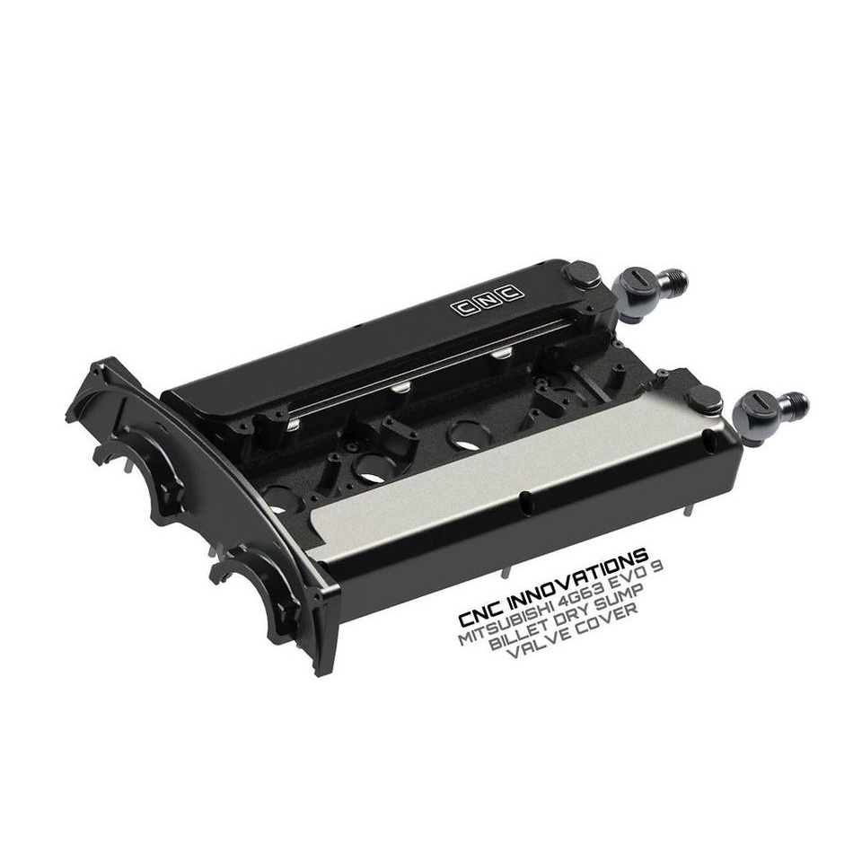 MITSUBISHI 4G63 EVO 9 BILLET DRY SUMP VALVE COVER | Shopee Malaysia