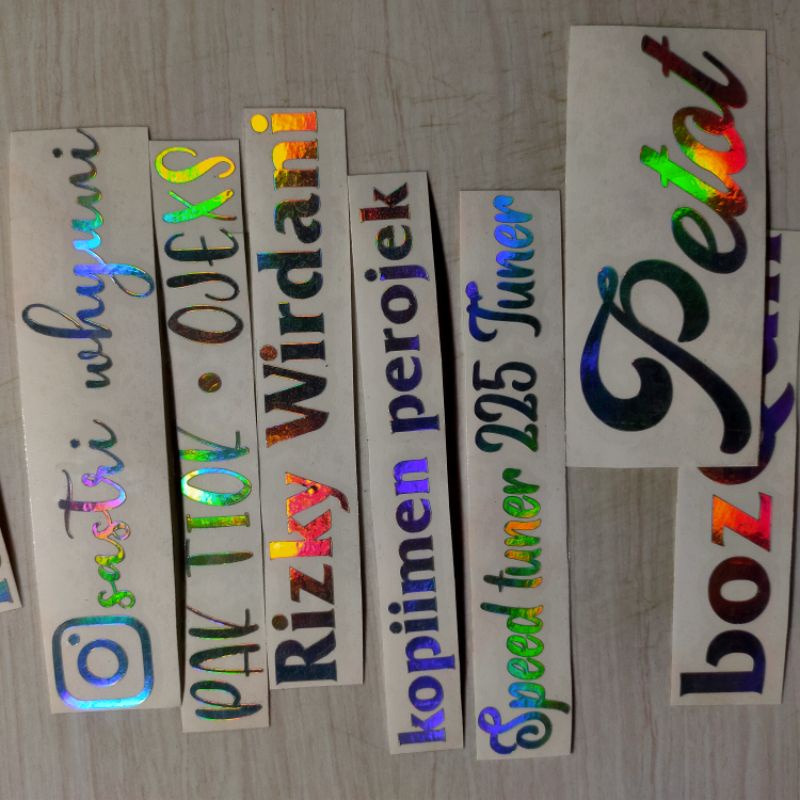 Wholesale HOLOGRAM STICKER PRINTING (CAN CUSTOM WORDS AS YOU LIKE ...