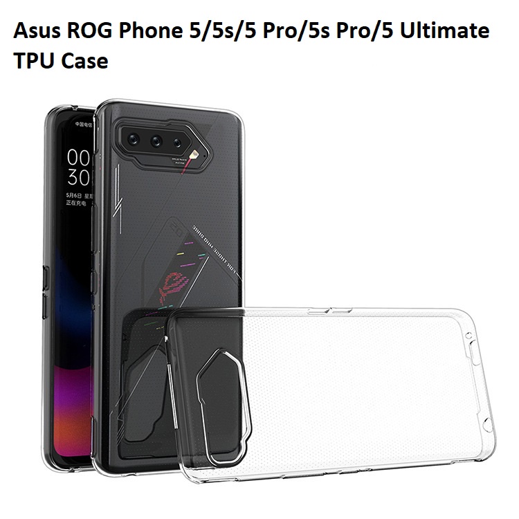 Asus ROG Phone 5 5 Pro 5s 5s Pro 5 Ultimate TPU Case TPU Bumper Case ...