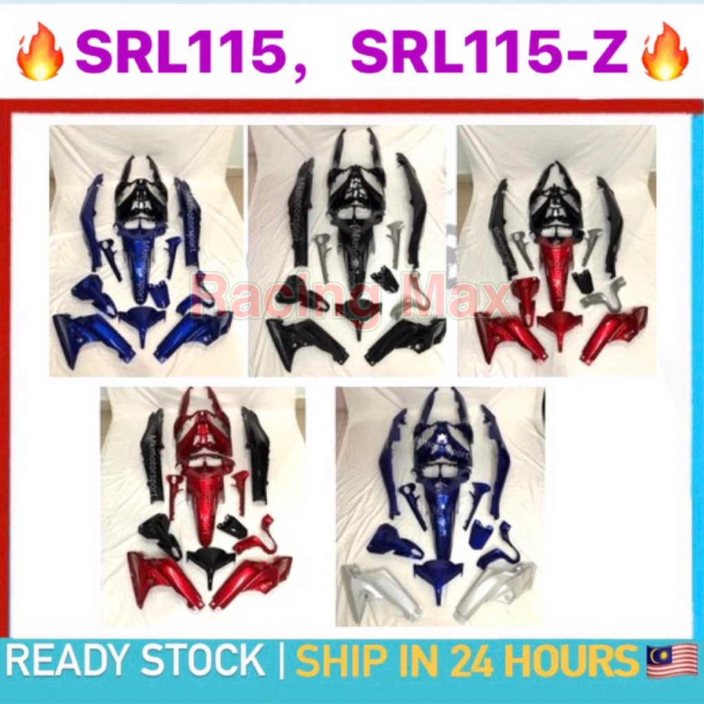 YAMAHA SRL 115 Z Lagenda Carburetor Body Cover Set Coverset Body Kit ...
