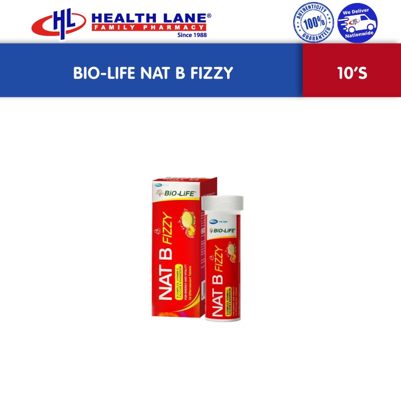 BIO-LIFE NAT B FIZZY 10'S | Shopee Malaysia