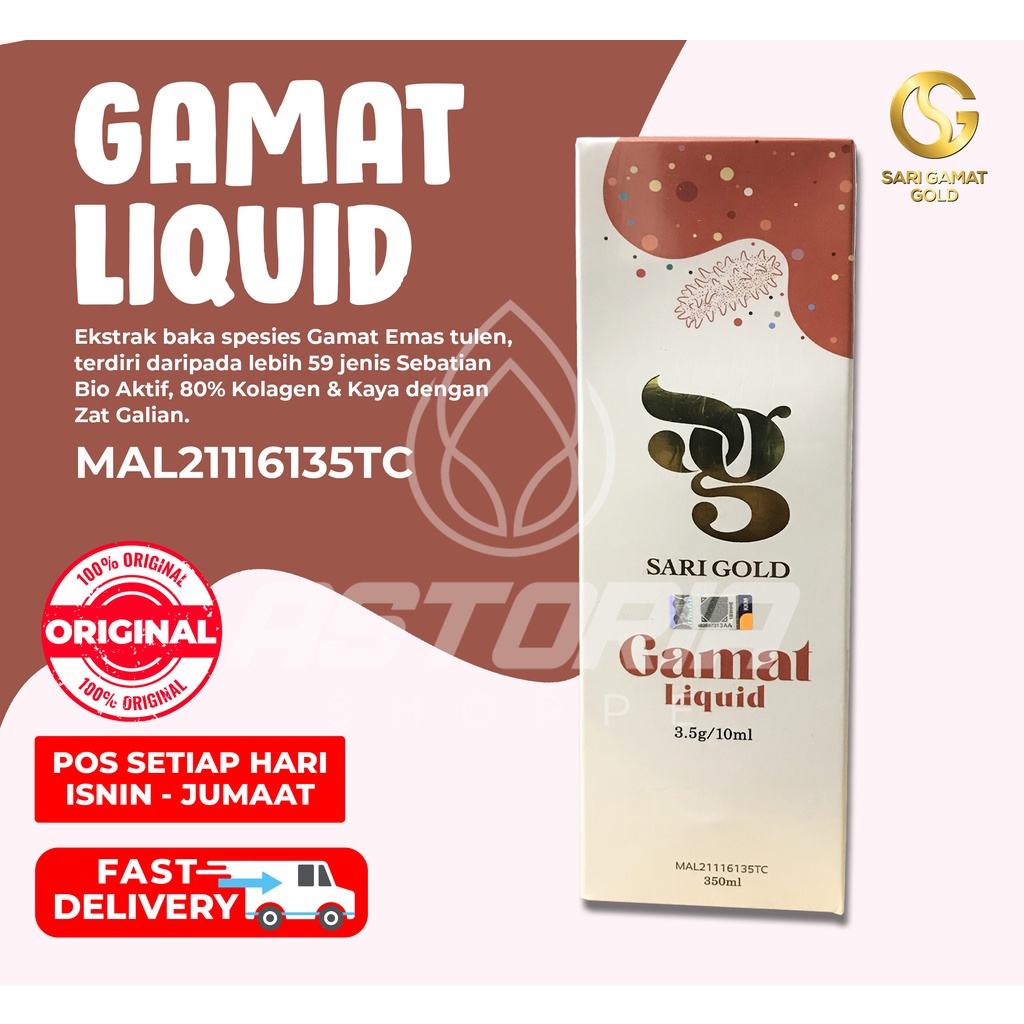 Gamat Liquid Sari Gold - 350 ML - Tidak berbau | Shopee Malaysia