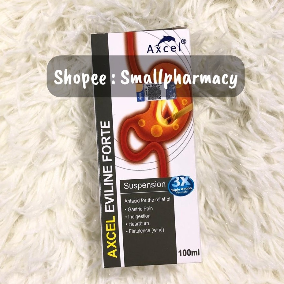 Axcel Eviline Forte Suspension 100ml / 120ml *GLASS* | Shopee Malaysia