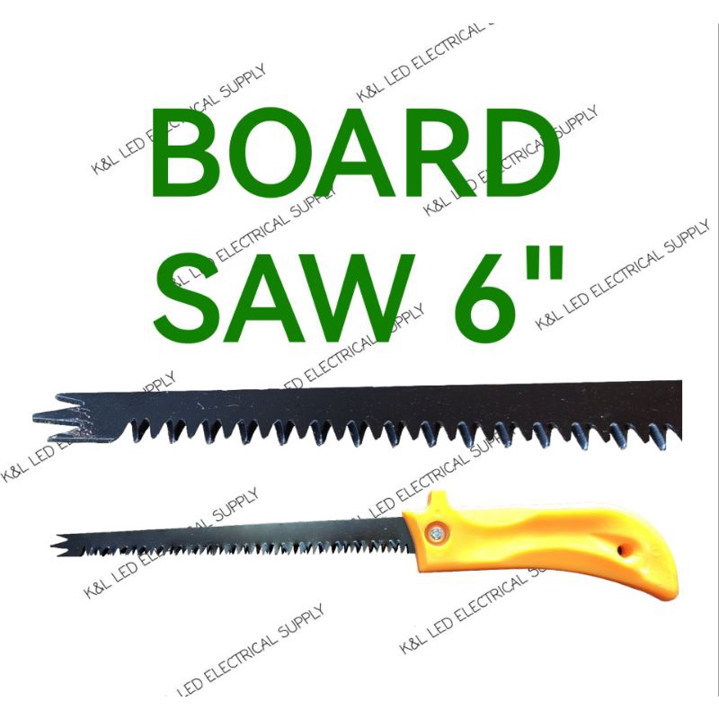 WALL BOARD SAW 2 in 1 AUGER AND UTILITY SAW PLASTER CEILING | Shopee ...