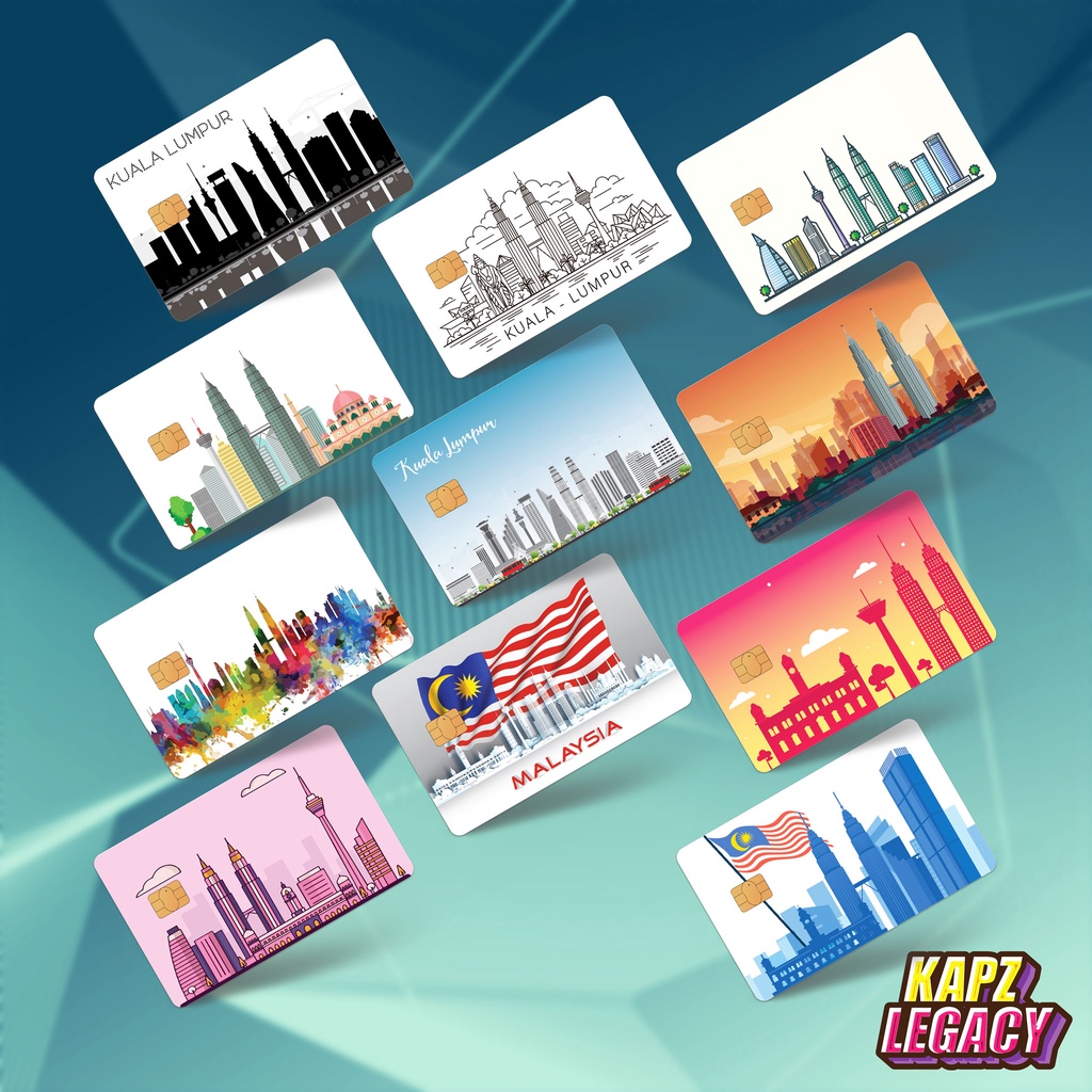 KapzLegacy Malaysia Kuala Lumpur Merdeka Sticker Card Skin Access Touch ...