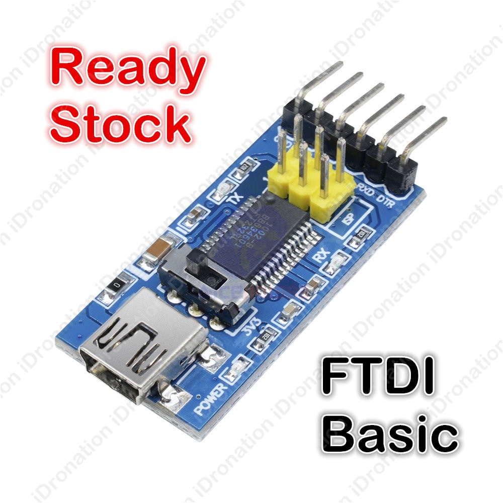 FT232RL FTDI Basic USB to TTL Serial Adapter Converter Switch Module Arduino 3.3V 5V FT232 Mini ...