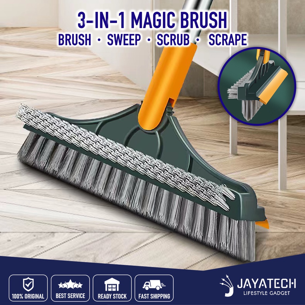 3 IN 1 BRUSH MAGIC BRUSH BROOM TOILET BRUSH FLOOR BRUSH PEMBERUS TANDAS ...