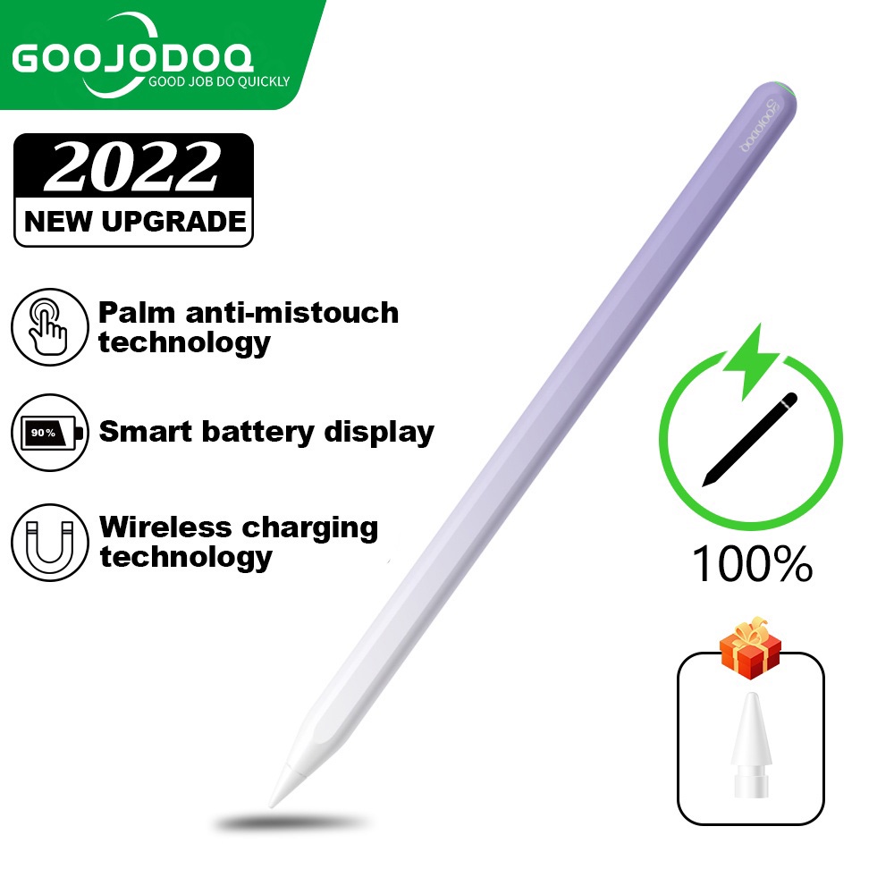 GOOJODOQ GD13 Stylus - Wireless Charging Active Pen for iPad Mini/Air ...