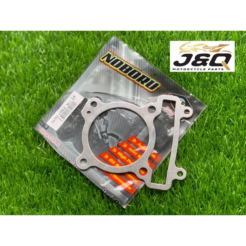 LC135 Y15ZR FZ150 GASKET BLOCK BLOK ALLOY RACING 2MM 74MM | Shopee Malaysia