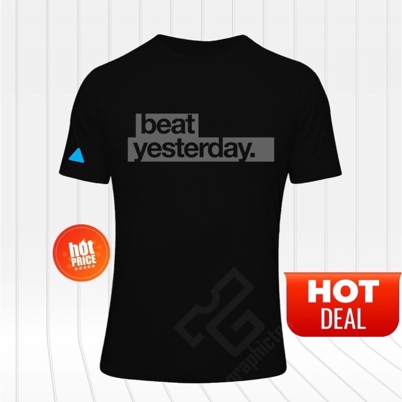 T-Shirt Tee Cotton 170GSM Unisex Garmin Beat Yesterday Logo Short ...