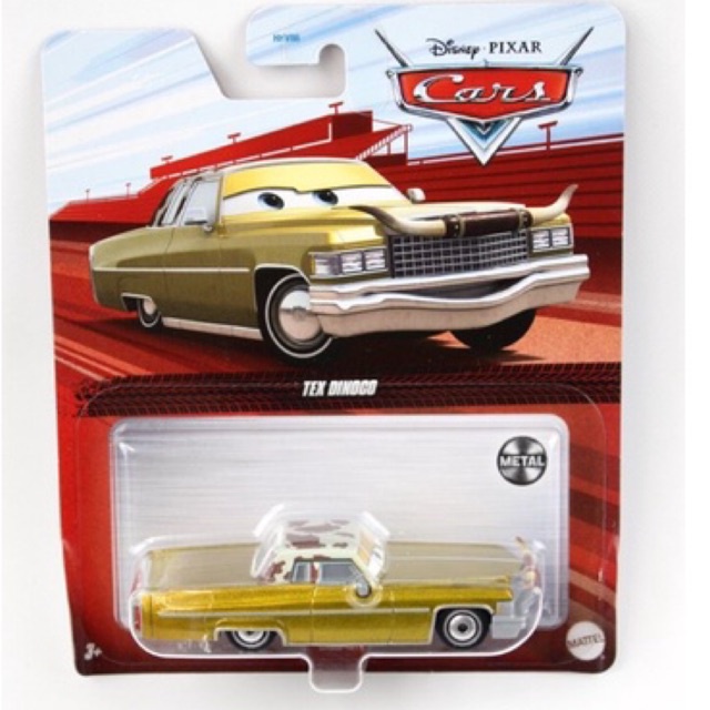 [Ready Stock] Disney Pixar Cars Mattel Tex Dinoco 2022 | Shopee Malaysia